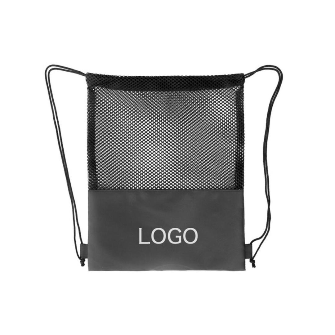 Mesh Drawstring Bag | Printed Mesh Bag printing | Custom Drawstring Bag