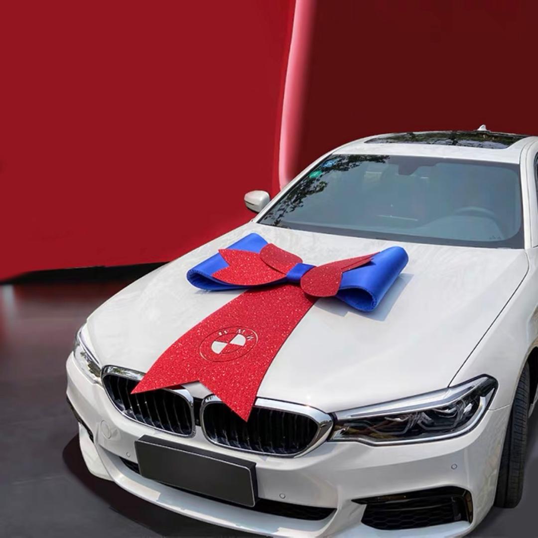New Car Ribbon | Car Bow Personalised | Printed Car Ribbon