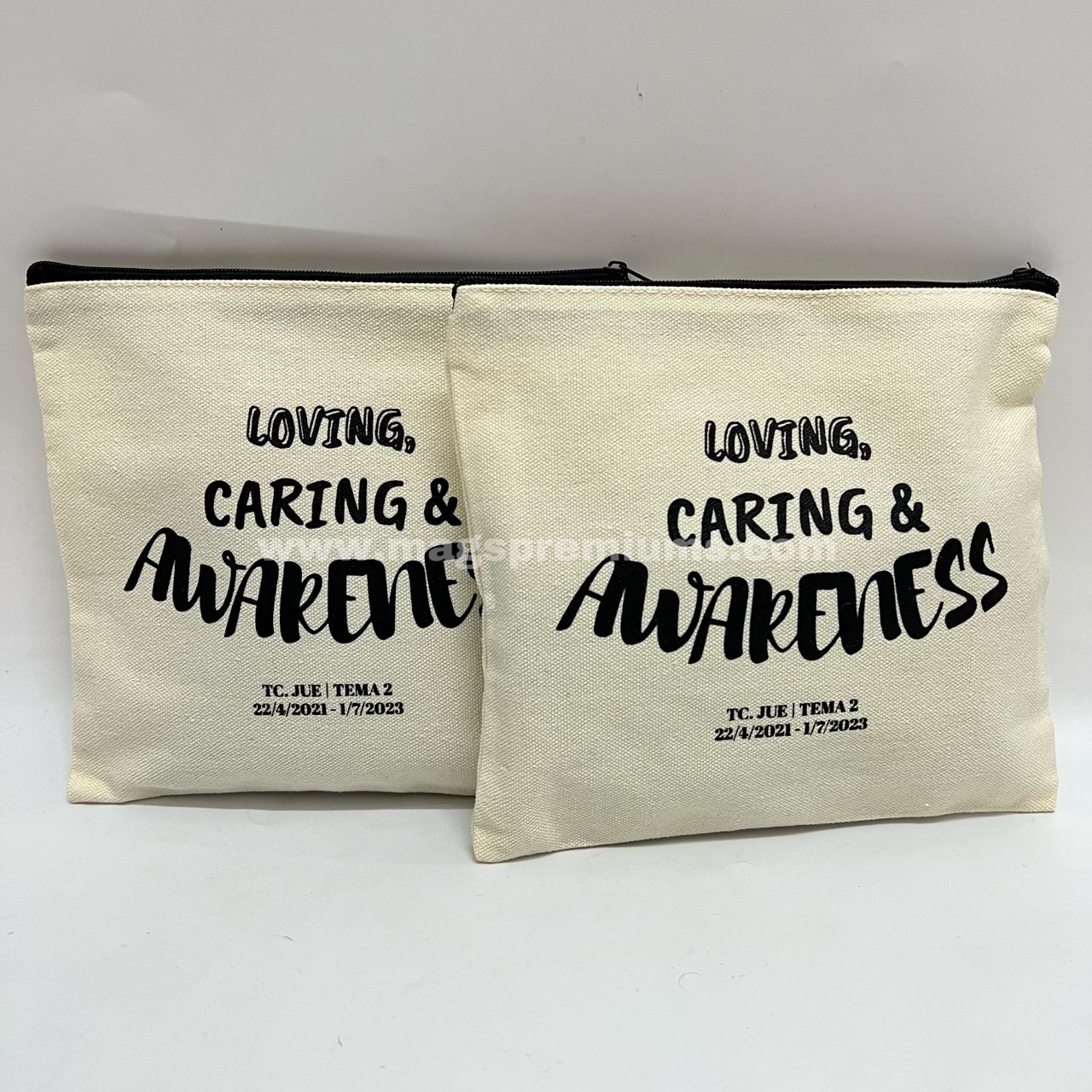 Custom Canvas Zipper Pouch | Canvas Zipper Pouch | Canvas Zipper Pencil ...