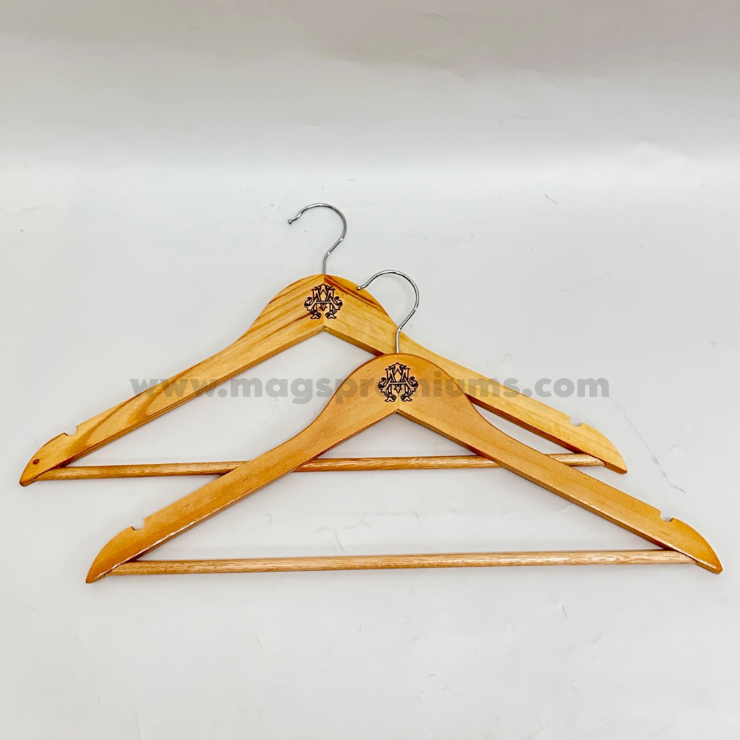 Custom Wooden Hanger | Custom Logo Hangers | Personalized Hangers
